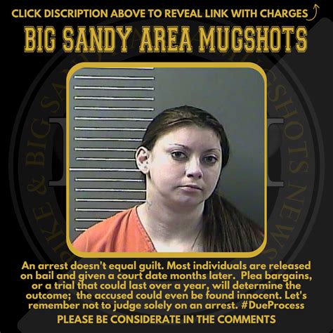 Tiffany Adams Big Sandy Area Mugshots News