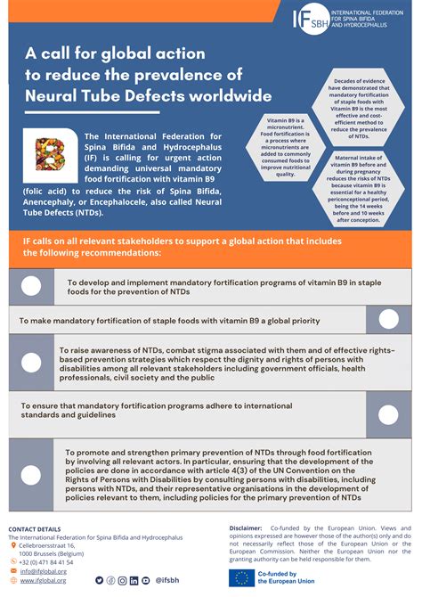 If Statement A Call For A Global Action To Reduce The Prevalence Of Neural Tube Defects