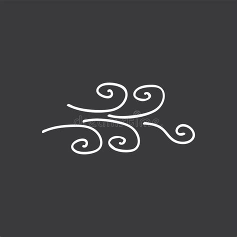 Wind Logo Vector Template Illustration Stock Illustration Illustration Of Water Modern 305717314
