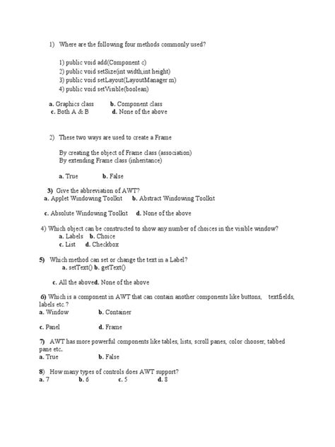 Ajp Question Mcq Pdf Computing System Software