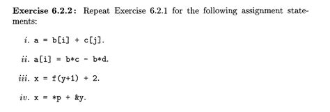 Exercise 6 2 2 Repeat Exercise 6 2 1 For The Chegg Com