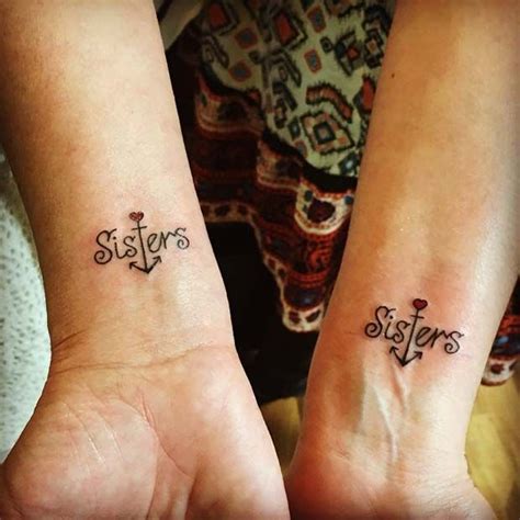 23 Cute And Creative Sister Tattoos Page 2 Sister Tattoo Designs