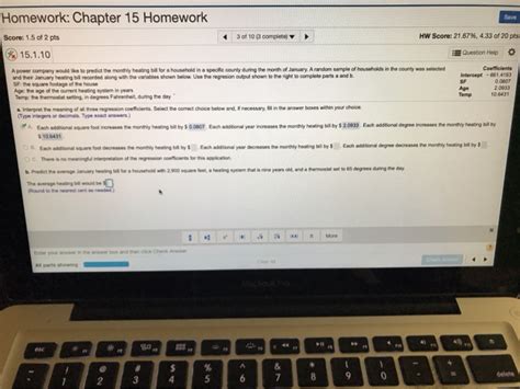 Solved Homework Chapter 15 Homework Score 1 5 Of 2 Pts
