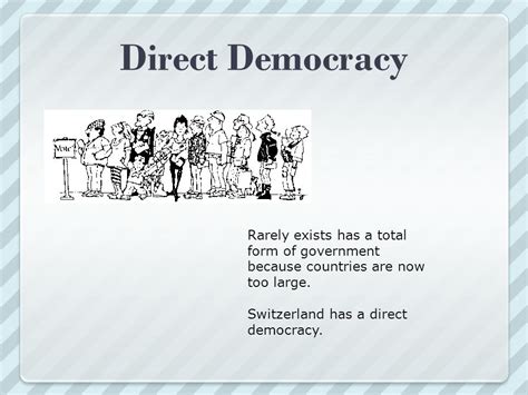 Direct Democracy Definition
