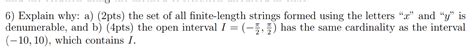 6 explain why a 2pts the set of all