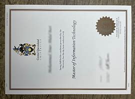 Please Give Me A Central Queensland University Certificate