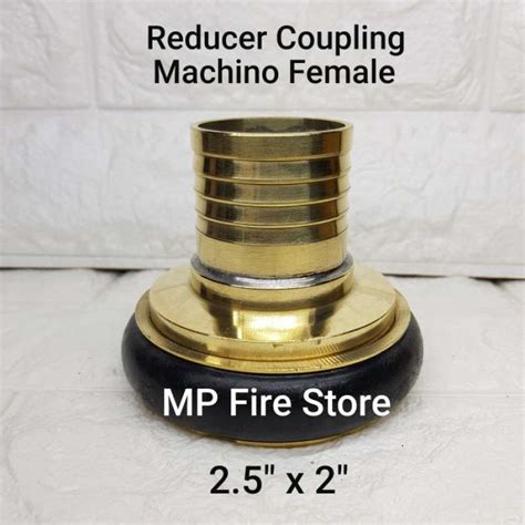 Jual Reducer Coupling Machino Female 2 5 X 2 In Selang Pemadam Kuningan Di Seller Odettee Shop