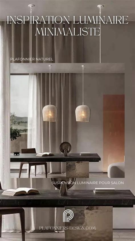 Suspension Luminaire Pour Salon Minimaliste Vidéo Plafonnier Design Salon Minimaliste