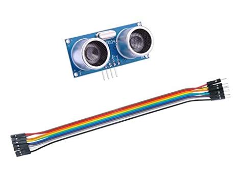 Hc Sr Ultrasonic Sensor Module With Jumper Wire For Arduino Amazon In Industrial Scientific