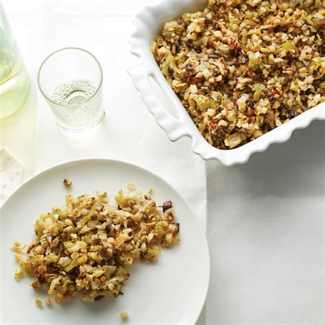 Low Carb Cauli Bit Stuffing Recipe From H E B