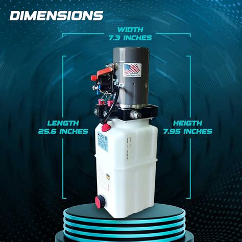 Kti Hydraulics Unidad De Potencia Compacta De Bomba Hidráulica De