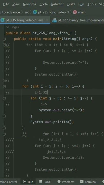 Reverse Star Patterns In Javaprogramming Patternprogramcoding