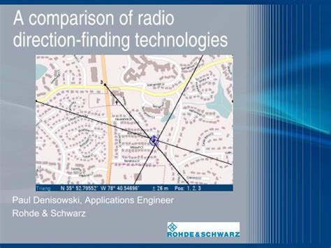 Comparison Of Radio Direction Finding Technologies Paul