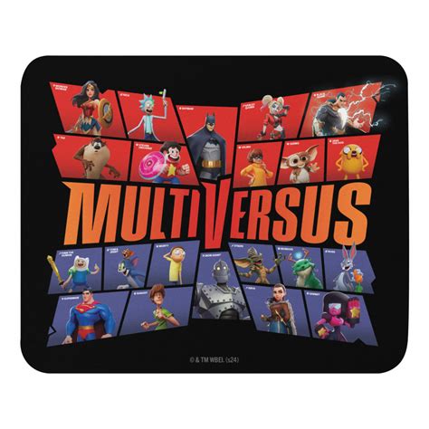Multiversus Characters Mousepad
