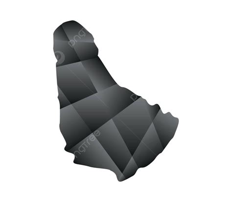 Barbados Map Symbol Chart Geography Vector Symbol Chart Geography