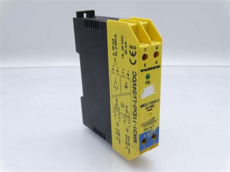 Turck Mk31 11 Ex0 Li 24vdc Signal Conditioner