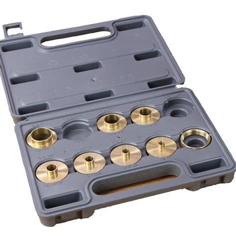 Shop Fox 10 Pc Brass Template Guide Kit Infinity Cutting Tools