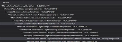 Dynamicfunctionassemblyloadcontext Keeps Scripthosts From Gc · Issue 3894 · Azureazure
