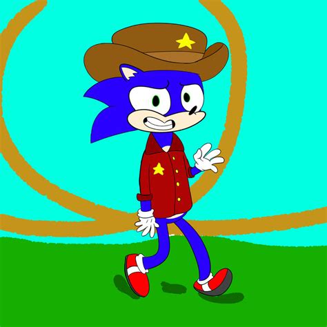 Sonic The Sheriff By Doozer76 On Deviantart