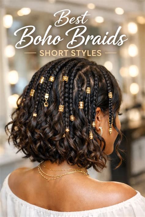 Boho Braids Short 7 Stylish Ideas And Benefits Boho Braids