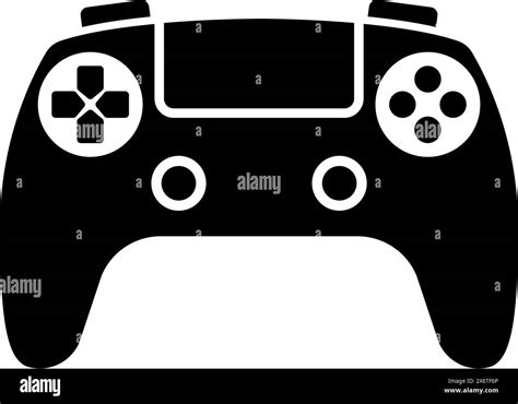 Video Game Controller With Buttons Gaming Icon Stock Vector Image And Art Alamy