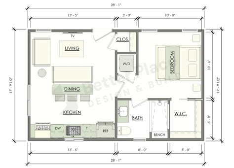 500 Sq Ft Adu Plans Maximize Space And Value With Olive