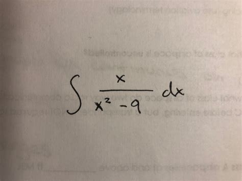 Answered Please Solve This Integral Using The… Bartleby