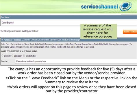 Following Is An Overview Of How Campuses Can Utilize The Dashboard To Place Repairs And
