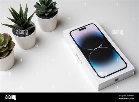 Iphone Pro Max In Space Black Color In Box In Apple S Latest Phone The Dynamic Island Is