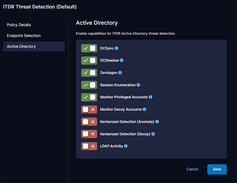 Configuring The Active Directory Threat Detection Module Zscaler