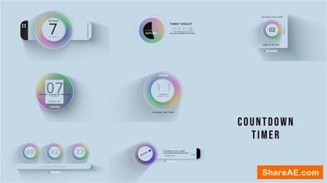 videohive countdown timer toolkit v16 free after effects templates