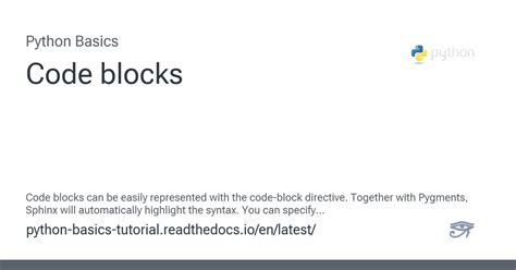 Code Blocks Python Basics 25 1 0