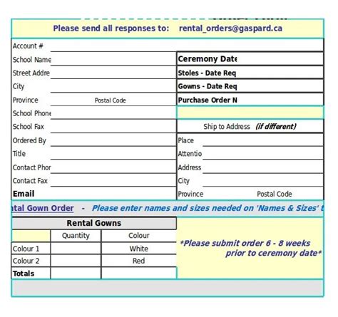 email template in excel
