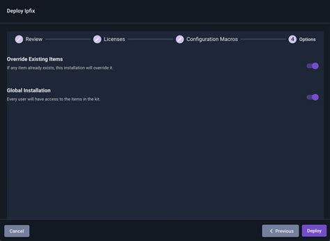 Kits — Gravwell V583 Documentation