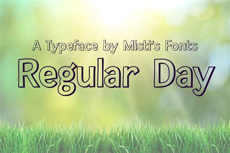 Regular Day Font Dafont Com