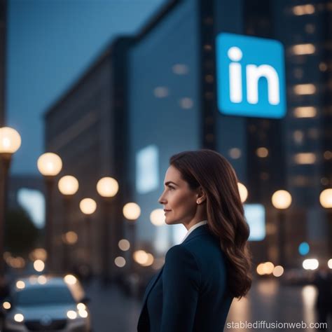 Create A Linkedin Background Photo With Genrative Ai Theme Prompts Stable Diffusion Online