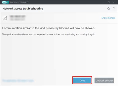 Kb7488 Add A Firewall Exception Using The Troubleshooting Wizard In Eset Endpoint Security