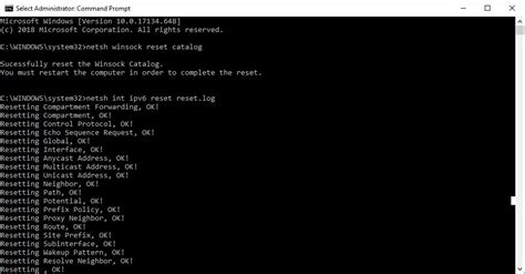 how to fix an ipv6 no network access error