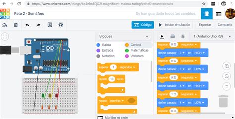 Simulador De Circuitos Tinkercad