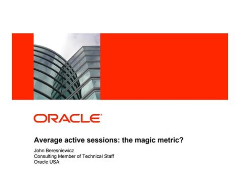 average active sessions rmoug2007 ppt