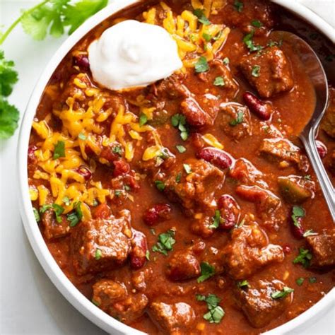 Chili Con Carne The Cozy Cook