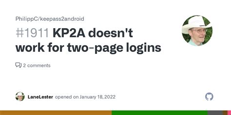 kp2a doesn t work for two page logins · issue 1911 · philippc keepass2android · github