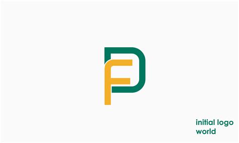 Alphabet Letters Initials Monogram Logo Fd Df F And D 10951088 Vector Art At Vecteezy