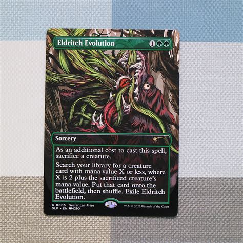 Eldritch Evolution Secret Lair Showdown Slp Hologram Mtg Proxy Cards