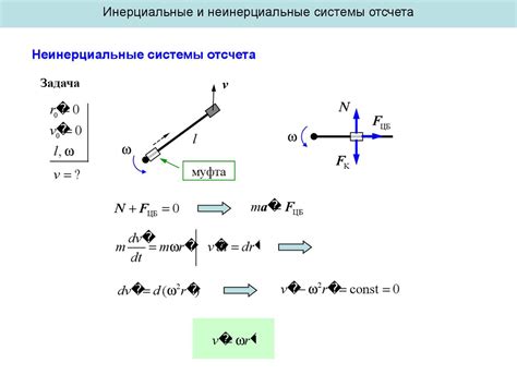 Инерциальные и неинерциальные системы отсчета Принцип относительности Преобразования Галилея