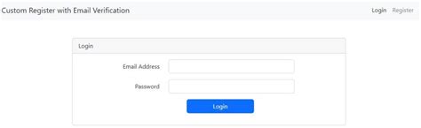 Laravel User Registration With Email Verification All Php Tricks