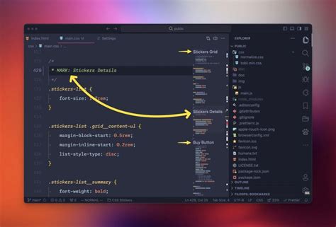 Mads Brodt On Linkedin Neat Little Way To Add Markers Sections In