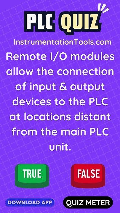 Learn Plc Quiz Set 122 Plc Plcprogramming Instrumentation Tools