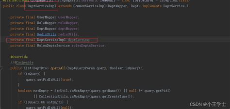 The Dependencies Of Some Of The Beans In The Application Context Form A Cycle（重复注入自身的接口） Csdn博客