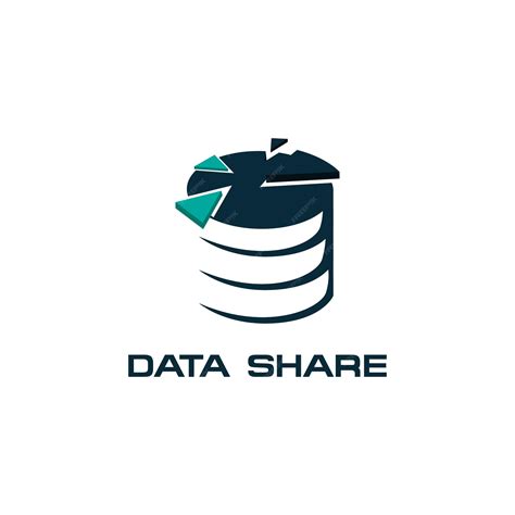 premium vector circular database icon isolated on white background